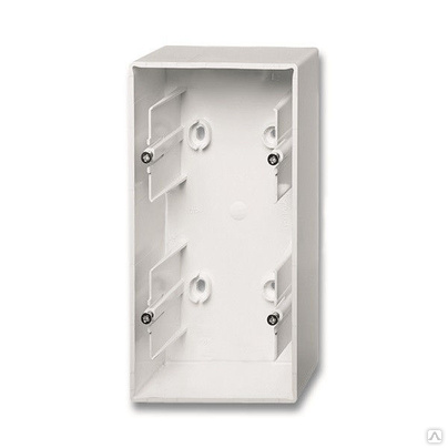 Basic 55 - Коробка для наклад. монтажа 2поста (белая) ABB купить от 0.10 бел. руб/ед. в Минске ...