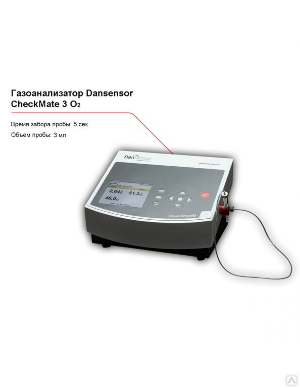 Газоанализатор Dansensor CheckMate 3 O2, цена в Нижнем Новгороде от ...
